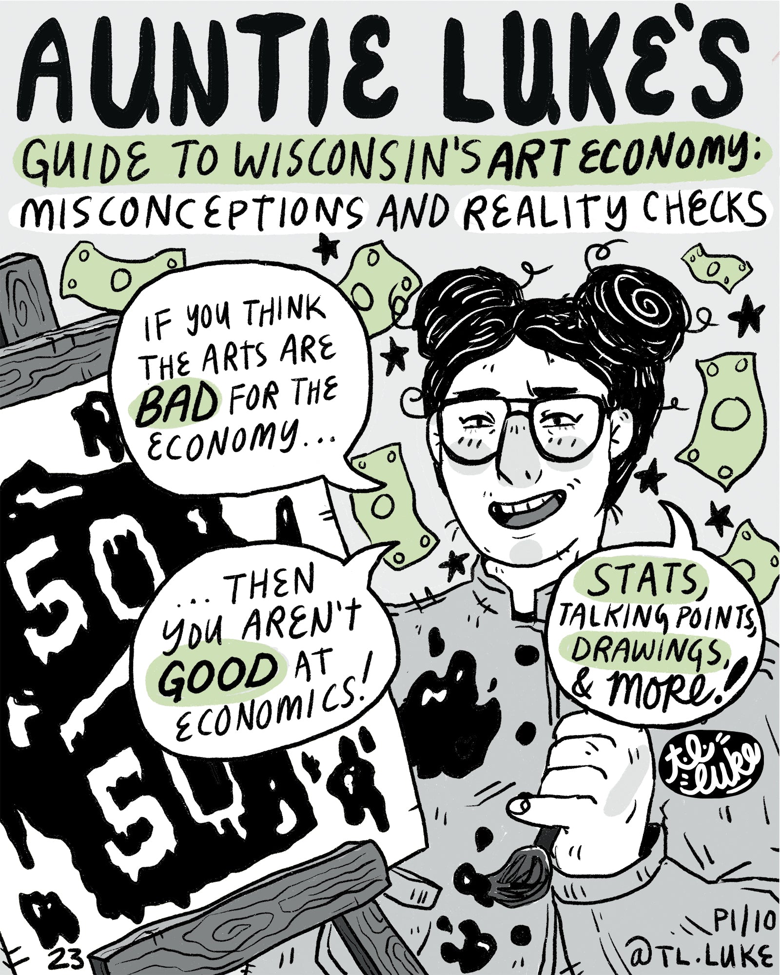 Auntie Luke's Art Economy Guide - T.L. Luke Art
